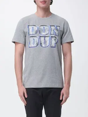 DONDUP Cotton Crew Neck T-shirt With Logo