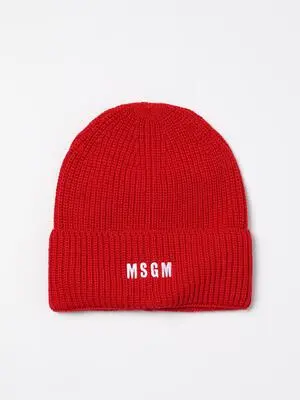 MSGM Hat Colour - Red