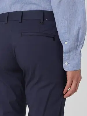 PT TORINO Stretch Cotton Blend Chino Trousers - Blue