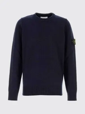 Stone Island Virgin Wool And Cashmere Crew Neck Sweater