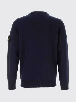 Stone Island Virgin Wool And Cashmere Crew Neck Sweater