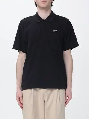 Obey Cotton Polo Shirt With Logo