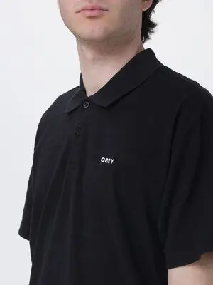 Obey Cotton Polo Shirt With Logo