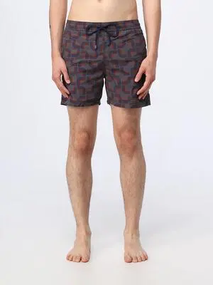 BAGNI FIORIO Swim Shorts With Geometric Print