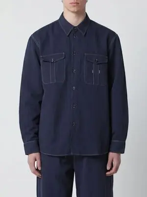 Studio Nicholson Casual Cotton And Linen Shirt