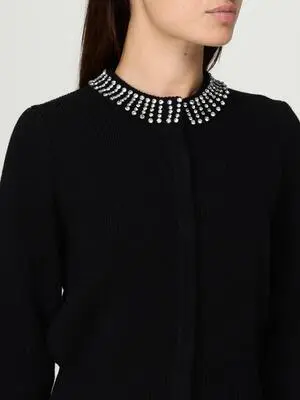 Pinko Embellished Cardigan - Black