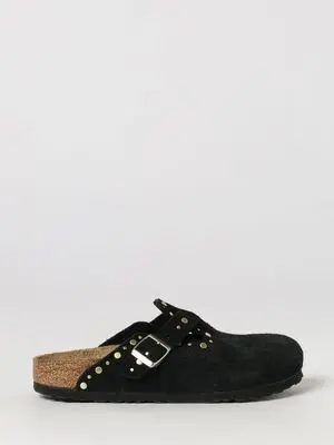 BIRKENSTOCK Boston Rivet Suede Clogs