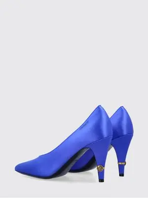 Versace Satin Pumps - Blue
