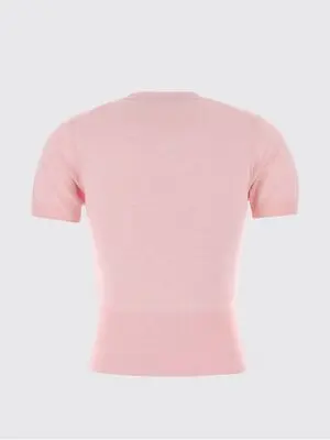 VIVIENNE WESTWOOD Wool And Silk Crew Neck Sweater - Pink