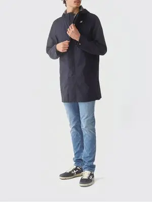 K-WAY Jacko Technical Fabric Windbreaker - Blue