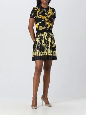 Versace Graphic Print T-shirt - Black