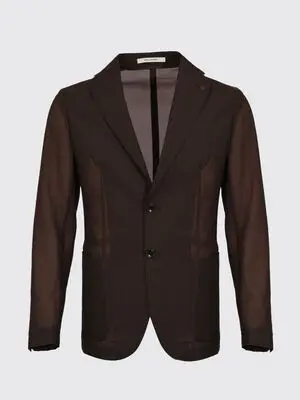 Tagliatore Single-breasted Blazer With Peak Lapels And Patch Pockets
