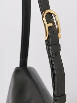 Furla Domus Leather Bag - Black