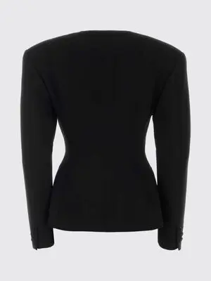 Andamane Double-breasted Polyester Blazer