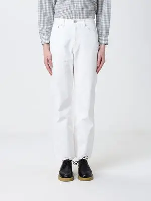 DUNST Slim Fit Cotton Denim Jeans By - White