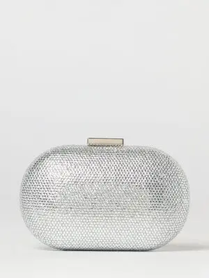 TWENTY FOURHAITCH Sunrise Crystal Clutch - Silver
