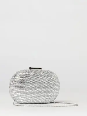 TWENTY FOURHAITCH Sunrise Crystal Clutch - Silver