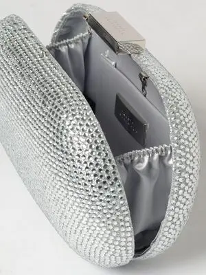 TWENTY FOURHAITCH Sunrise Crystal Clutch - Silver