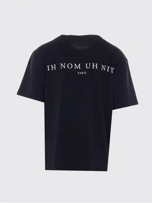 IH NOM UH NIT Printed Cotton T-shirt - Black