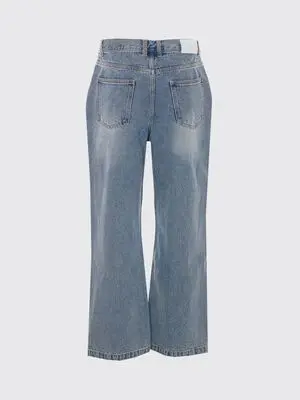 DUNST Wide-leg Cotton Denim Jeans