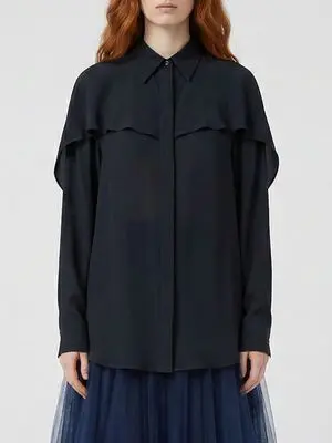 Fabiana Filippi Silk Blend Shirt - Blue