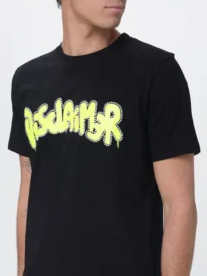 DISCLAIMER Cotton T-shirt With Logo - Black