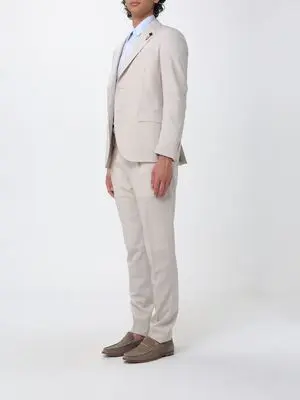 LARDINI Single-breasted Virgin Wool Dress