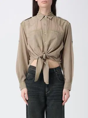 Isabel Marant Étoile Valiane Cotton Shirt - Beige