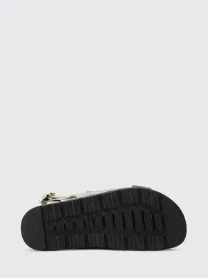 DOUCAL'S Perforated Leather Sandals - White