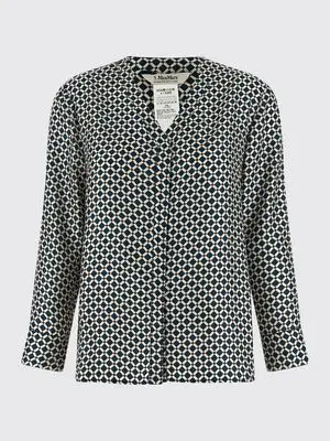 Max Mara Printed Georgette Shirt