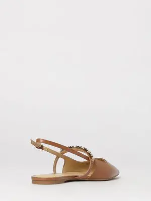 Michael Kors Dina Flex Leather Slingback Ballerinas