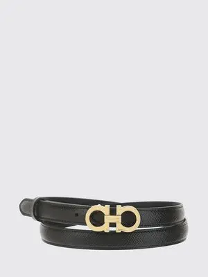 FERRAGAMO Gancini Belt - Black