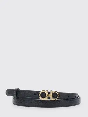 FERRAGAMO Gancini Belt - Black