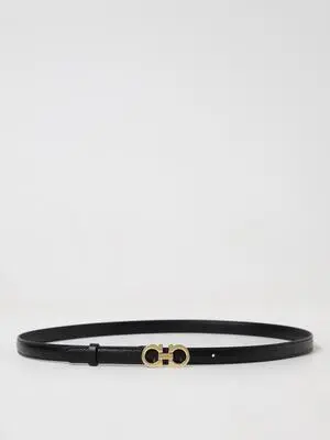 FERRAGAMO Gancini Buckle Belt - Charcoal