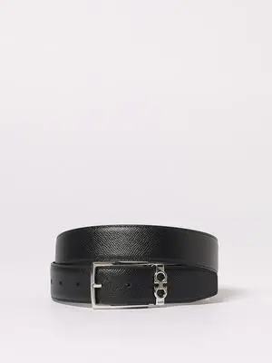 FERRAGAMO Gancini Buckle Belt - Black