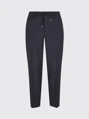 BRIGLIA 1949 Wool Drawstring Trousers - Blue