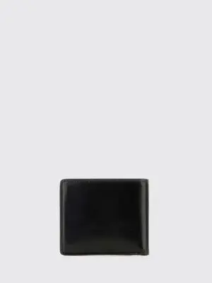 Versace Medusa Plaque Bifold Leather Wallet