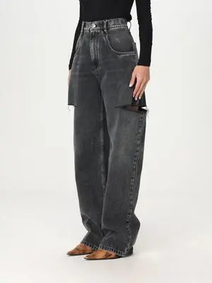 MAISON MARGIELA Wash Wide Leg Jeans