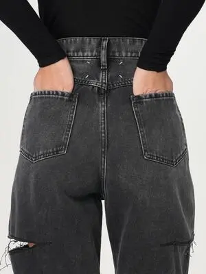 MAISON MARGIELA Wash Wide Leg Jeans