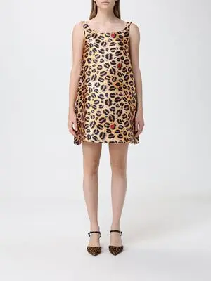 ALESSANDRO ENRIQUEZ Leopard Print Mini Dress