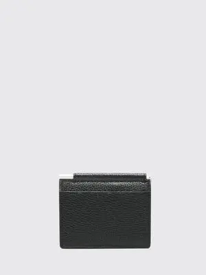 TOM FORD Bifold Leather Card Holder With Money Clip And Laminated Logo