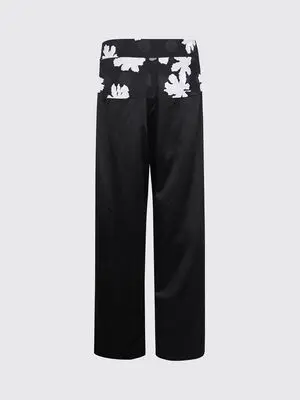 Dries Van Noten Floral Print Palazzo Trousers