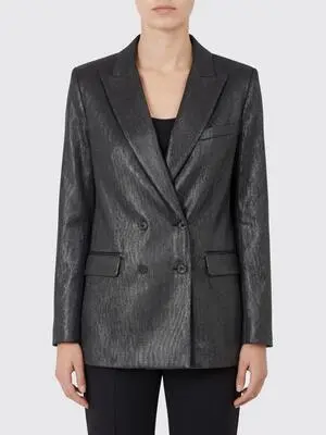 Federica Tosi Double Breasted Blazer - Black