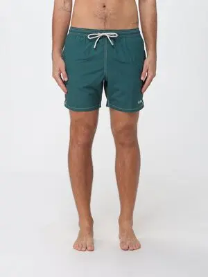 MC2 SAINT BARTH MC2 Saint Barth Checked Nylon Swim Shorts Green