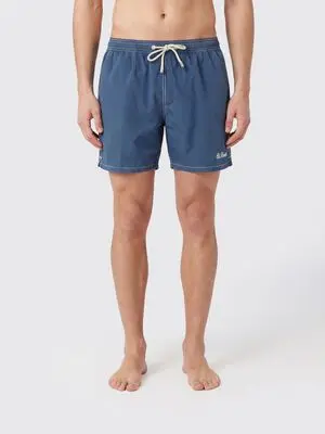 MC2 SAINT BARTH MC2 Saint Barth Checked Nylon Swim Shorts Navy