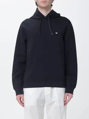Emporio Armani Cotton Hooded Sweatshirt