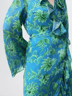 Etro Printed Silk Dress