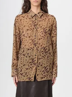 FERRAGAMO Shirt Colour - Camel