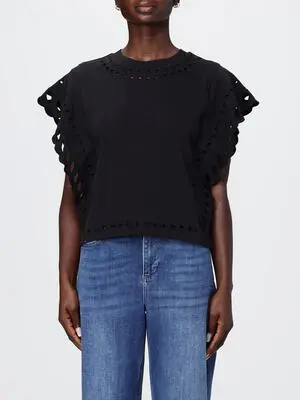 Isabel Marant Étoile Cotton Top - Black