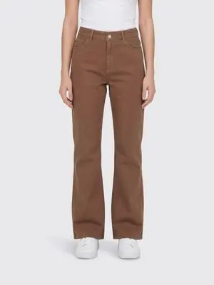 Federica Tosi Flared 5 Pocket Jeans - Brown
